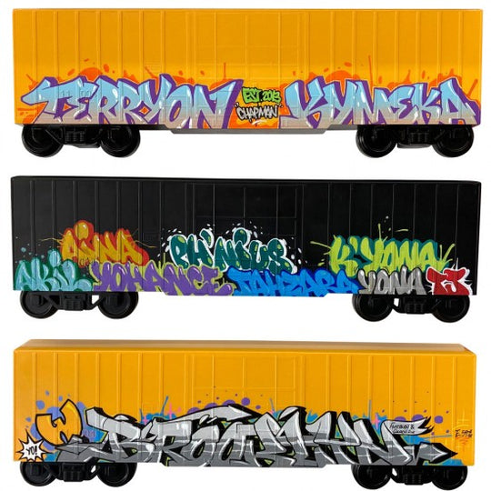 Custom Painted Train – 004CONNEC