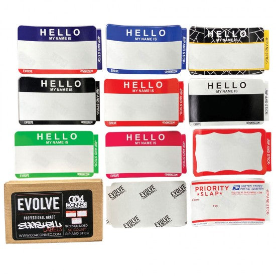 Eggshell Labels – 004CONNEC